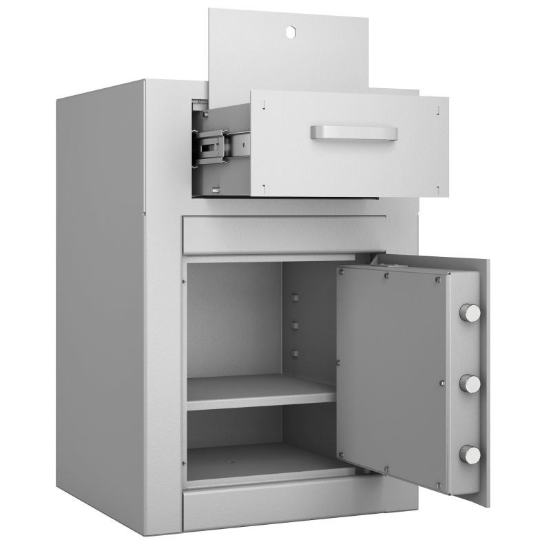 Coffre fort dépôts de fonds VULCAIN DEPOT 40 Serrure à clés + mécanique